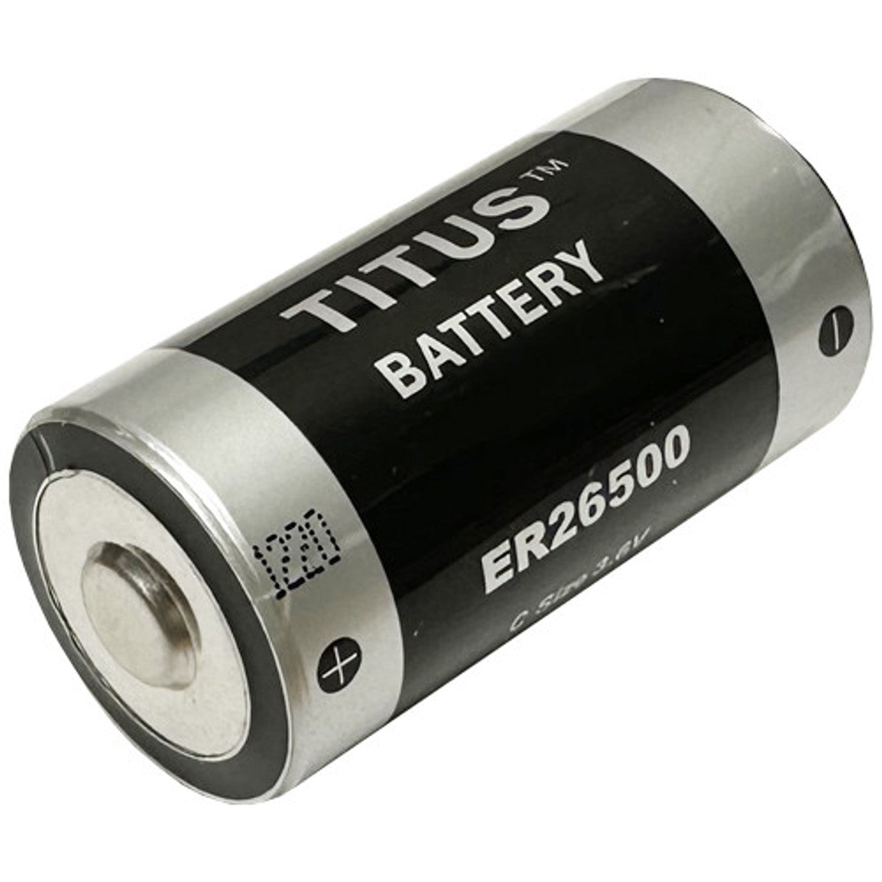 Titus ER26500 C Size 3.6 Volt 8500 mAh Lithium Battery - Per Unit ...