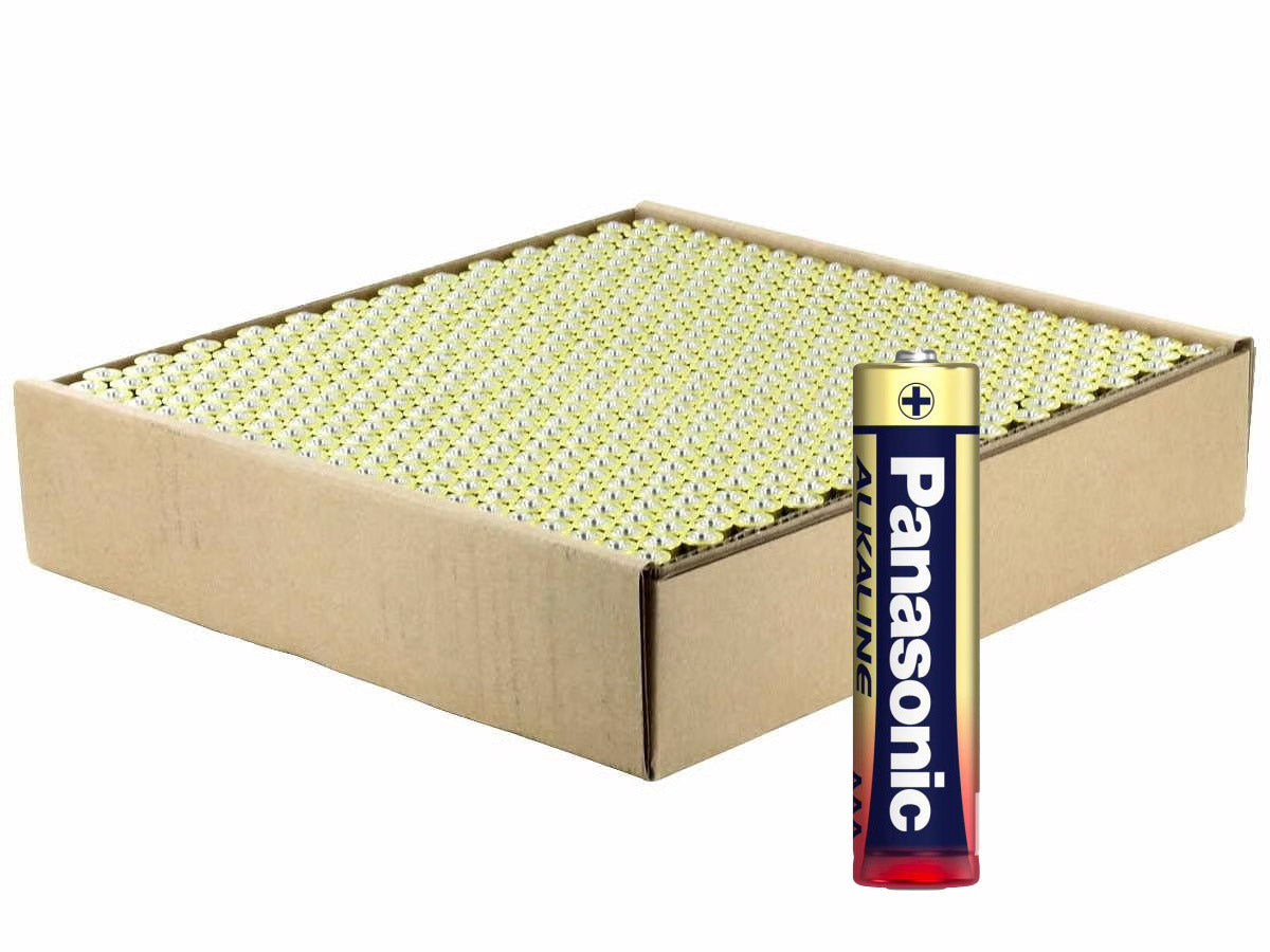 Panasonic AAA Alkaline Batteries - 500 Box – Cheap-batteries.com